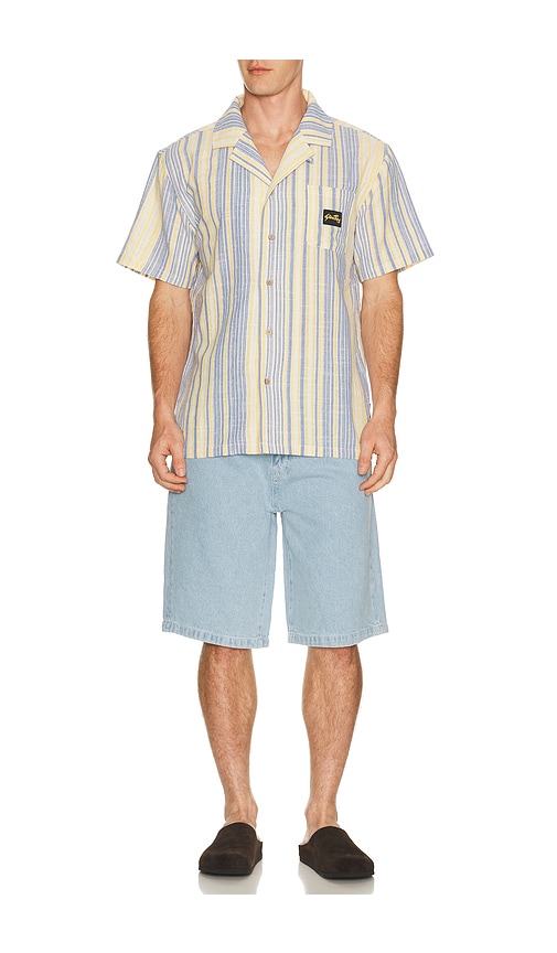 STAN RAY STAN RAY Wide Leg Denim Shorts